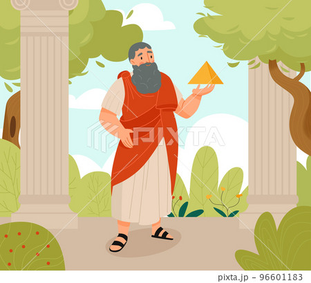 Pythagoras Caricature